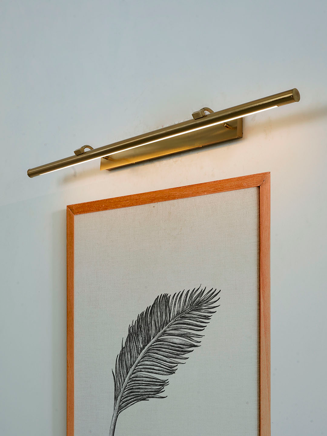 Antique Brass 33-Inch Picture Light with 20W LED - Warm White